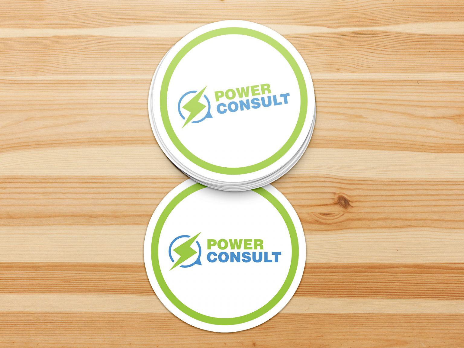 POWER CONSULT LOGO DESIGN - Munez Studio