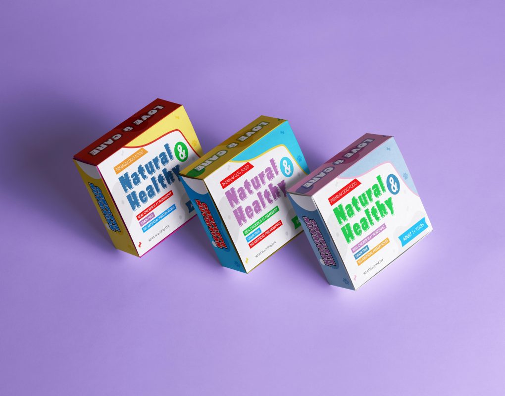 Pet Food Packaging Design Template - Munez Studio